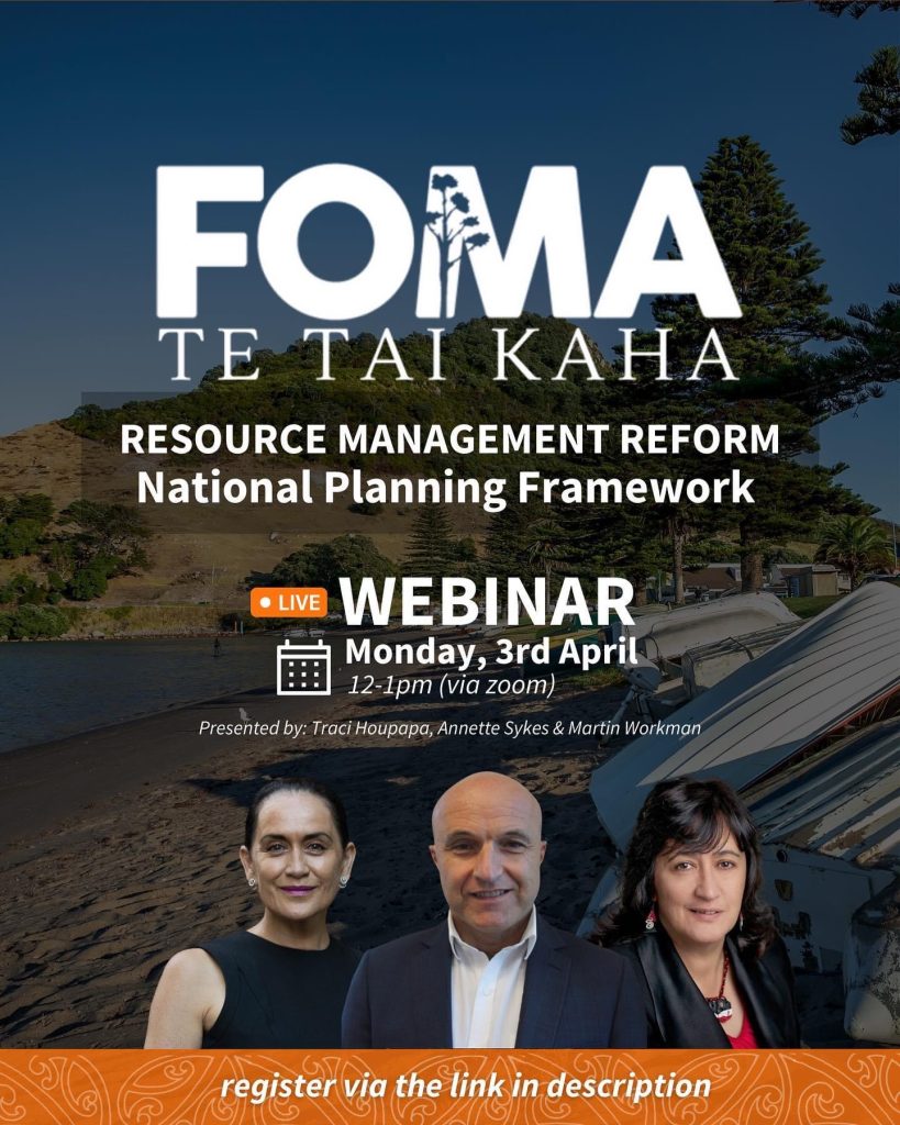 National Planning Framework Foma nz